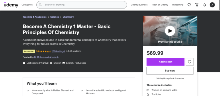 The 7 Best Chemistry Online Courses of 2025 - Intelligent