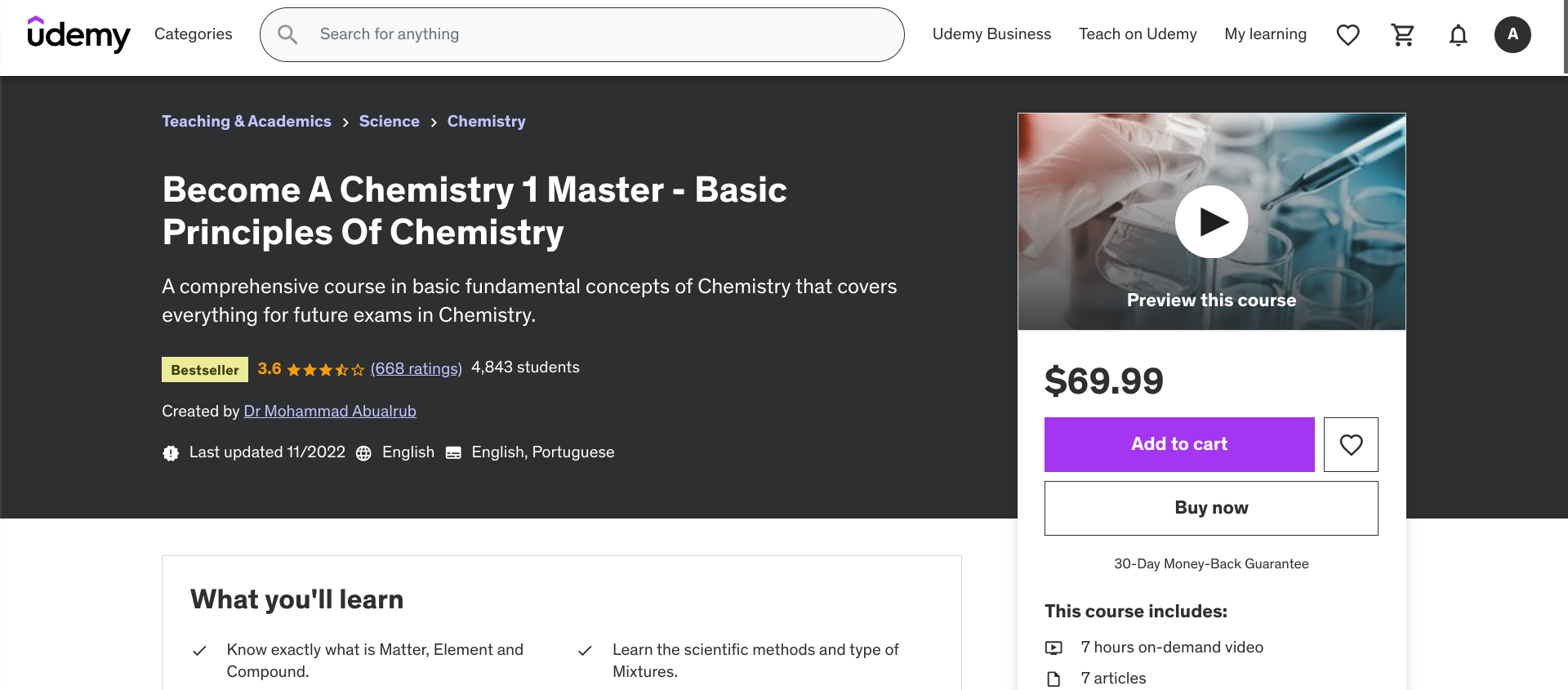 The 7 Best Chemistry Online Courses of 2025 - Intelligent