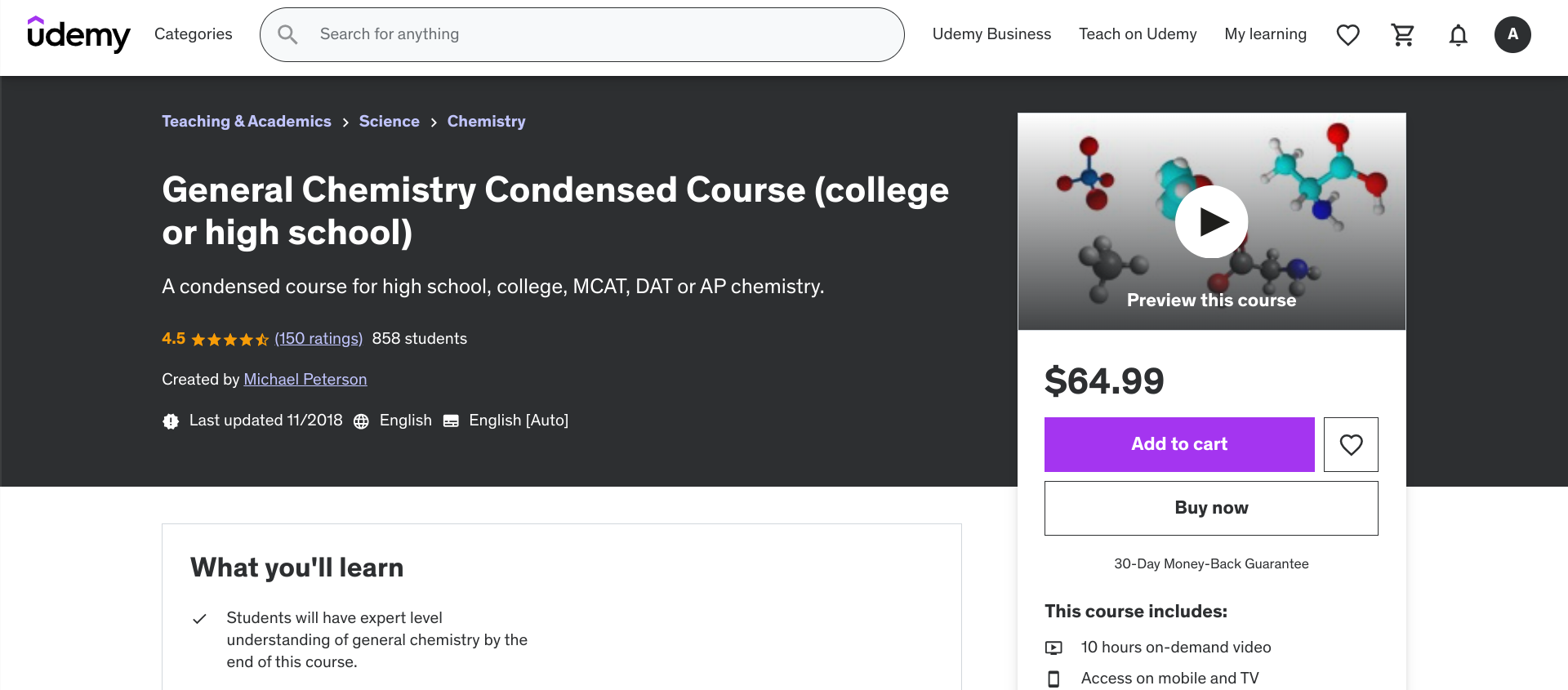 The 7 Best Chemistry Online Courses of 2025 - Intelligent