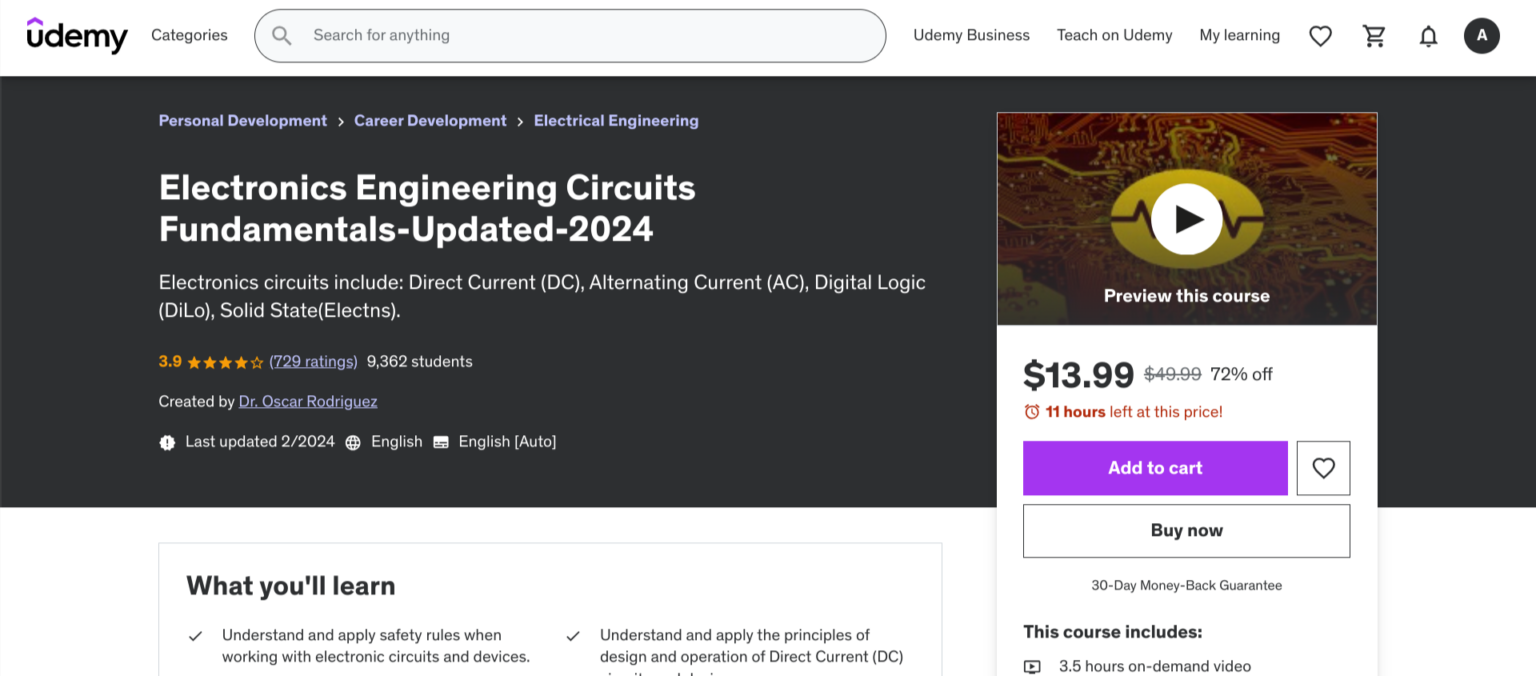 The 8 Best Electrical Engineering Online Courses of 2025 - Intelligent