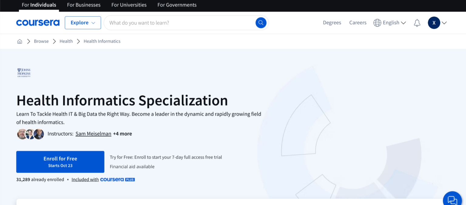 The 7 Best Online Health Informatics Courses of 2025 - Intelligent